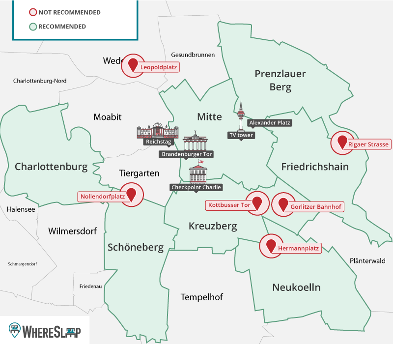Where to stay in Berlin: best areas and neighborhoods
